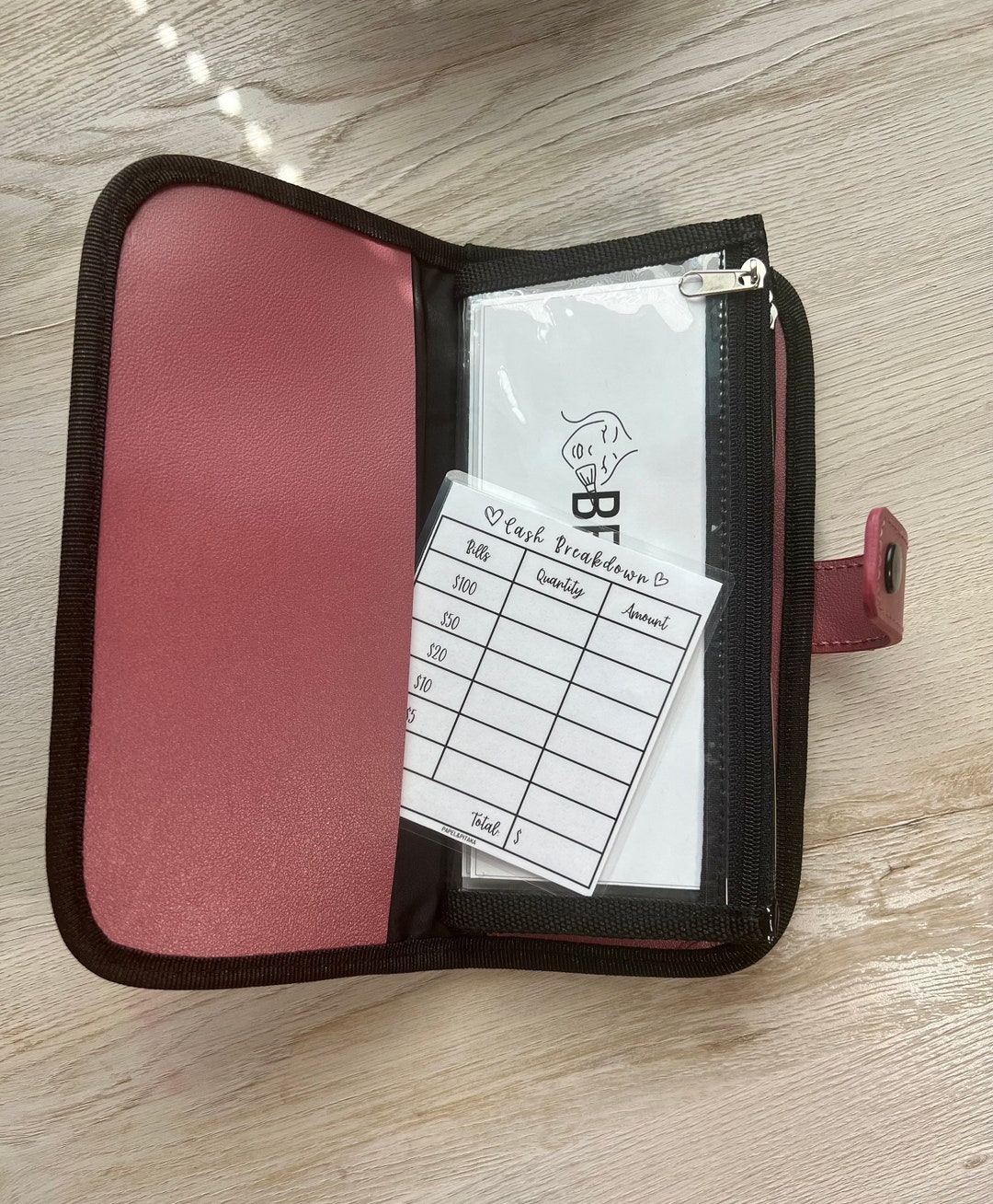 Laminated Cash Withdrawal Slip, Cash Breakdown, Teller Slip, Cash ...