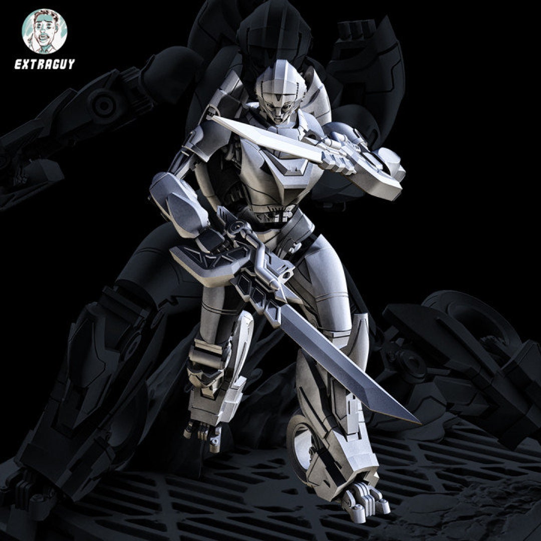 Female Mech Robot Iron Thighs of Thunder 100mm/200mm by Extra Guy - Etsy.de