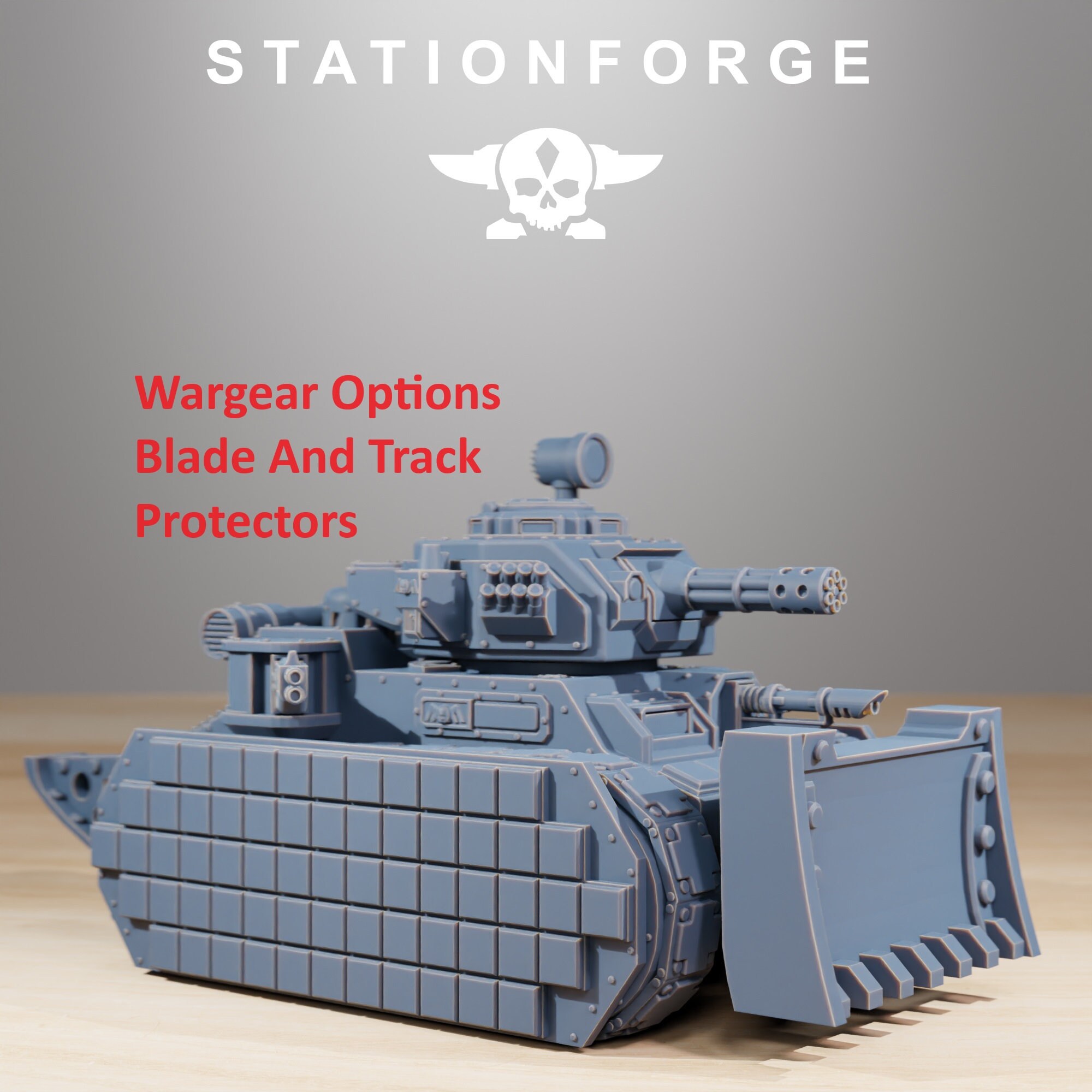 Grimguard - Light Battle Tank by Stationforge Grim Guard - Etsy