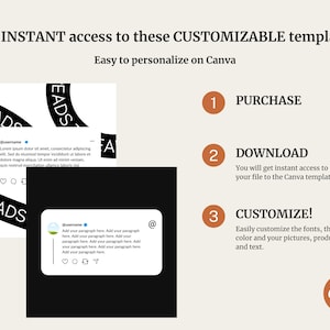 CANVA THREADS TEMPLATE, Canva Template, New Threads App, Free Version ...