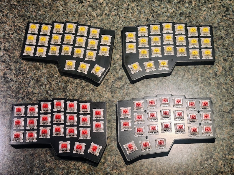 Corne V4.1 Keyboard Fully Built - Cherry MX Style - Pre Soldered ...