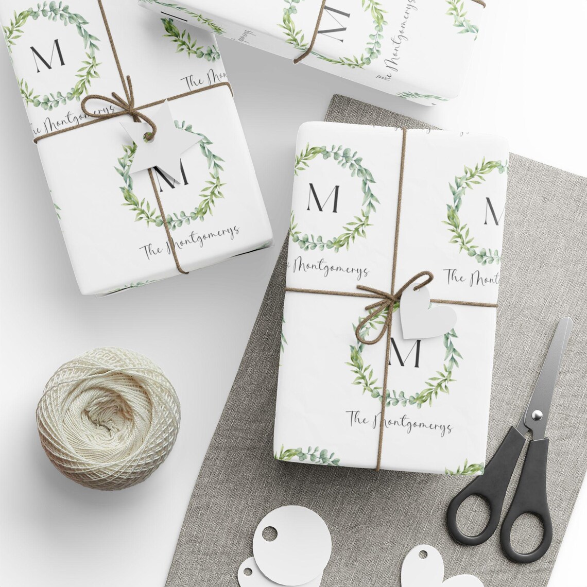 Personalized Wedding Wrapping Paper | Gift Wrap for Special Occasions ...