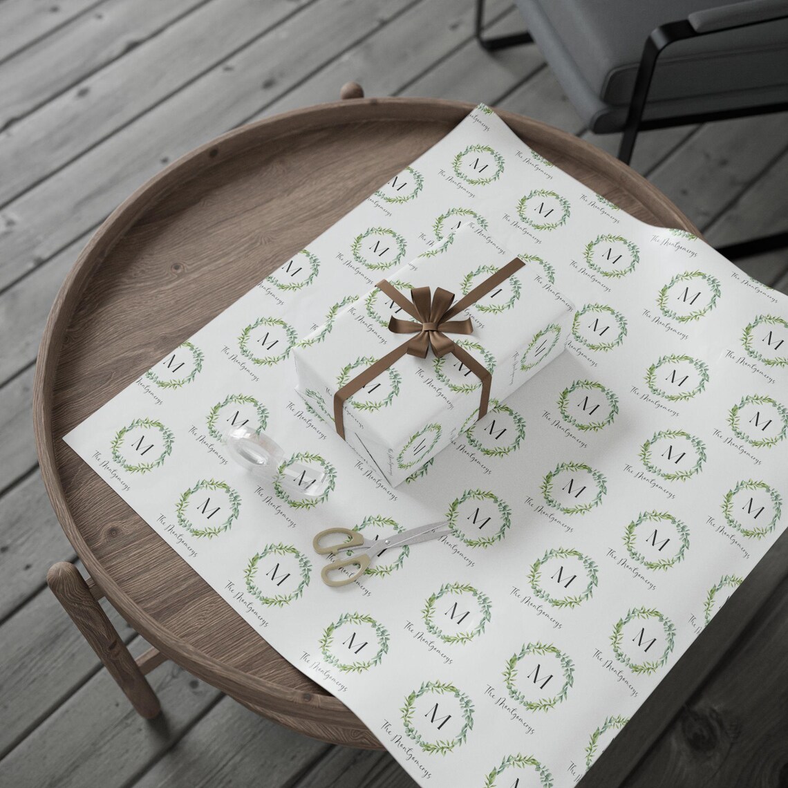 Personalized Wedding Wrapping Paper | Gift Wrap for Special Occasions ...
