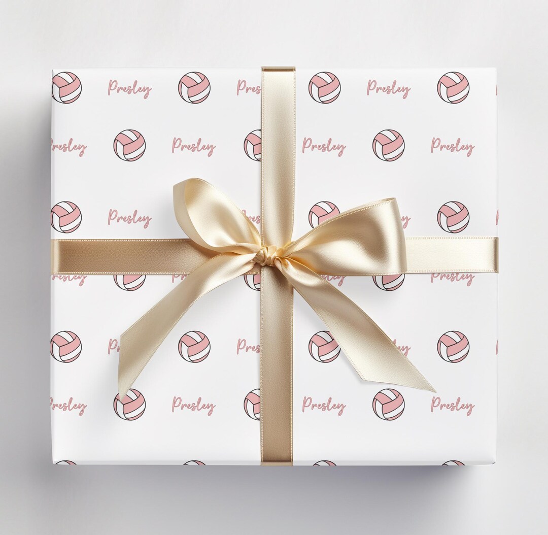 Custom Sports Wrapping Paper, Personalized Gift Wrap for Sports Lovers ...