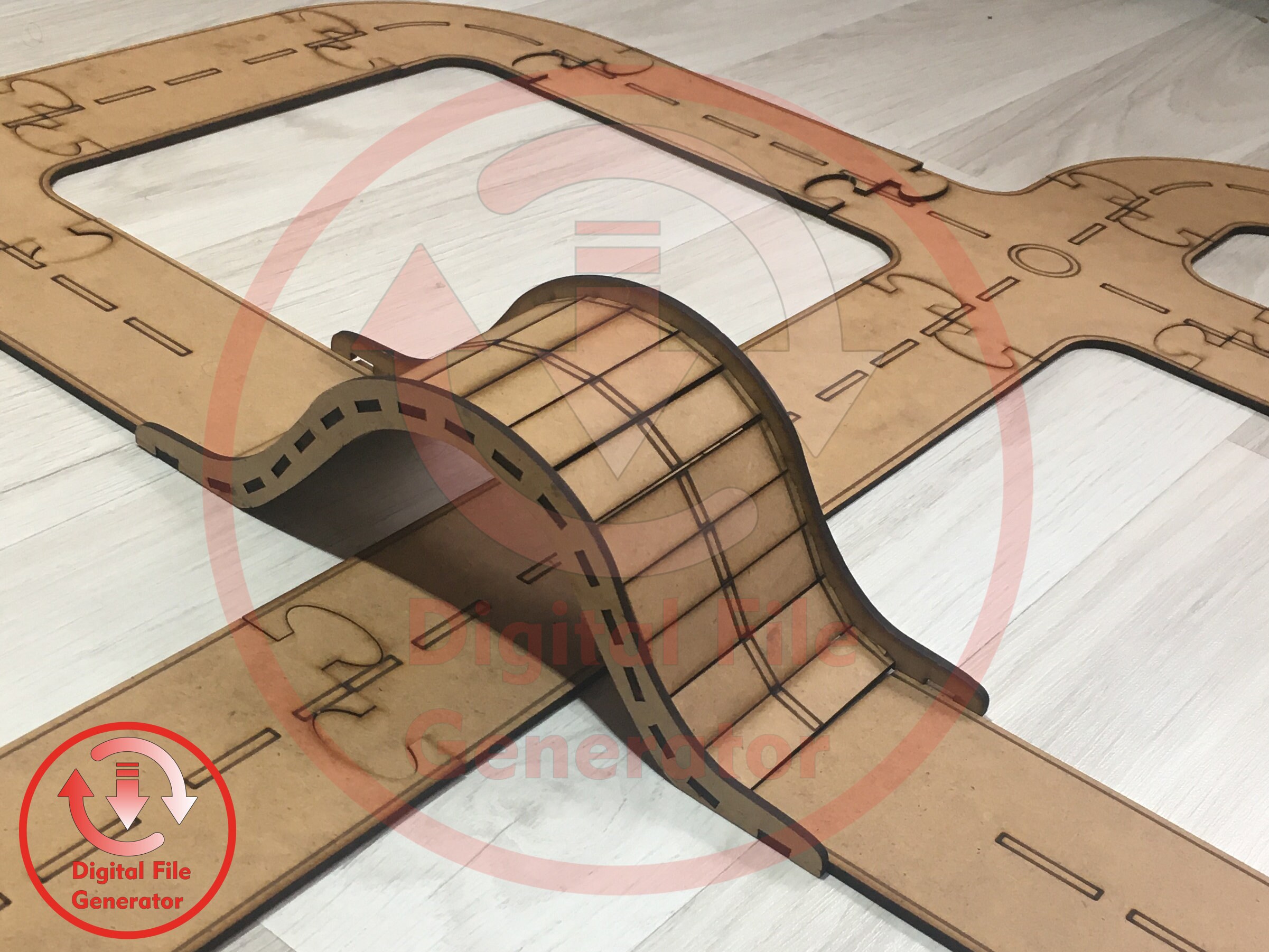 3D Puzzle Motorway Rail Kids Toys for 1/8 or 3.1mm Thk - Etsy