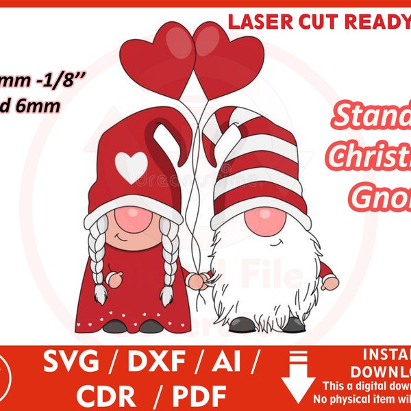 Husband and Wife Gnome Svg - Etsy