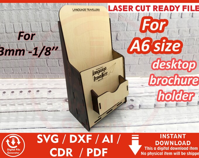 Wall Mount Metal Brochure Holder - Etsy Canada