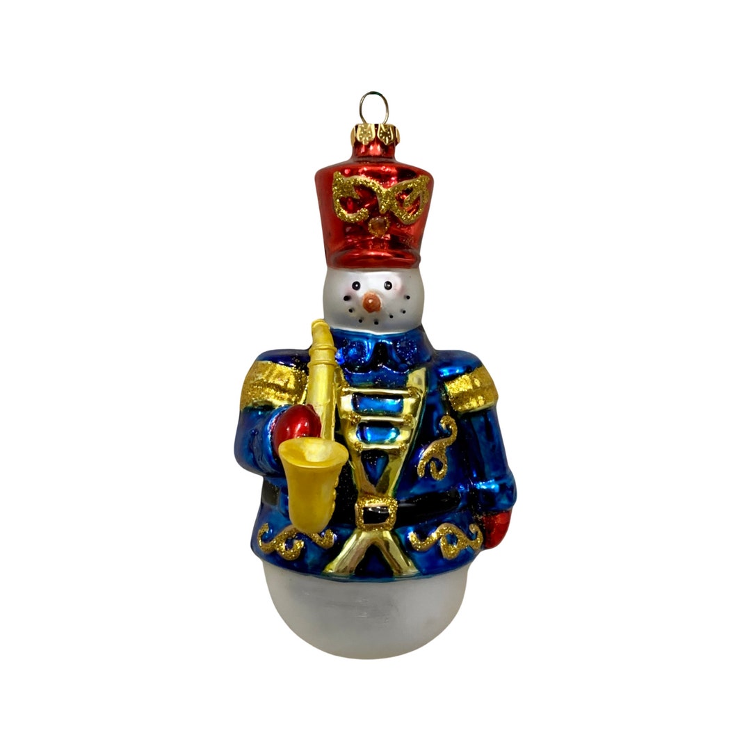 Robert Stanley "jazz Band Snowman" Ornament, Snowman Collection ...