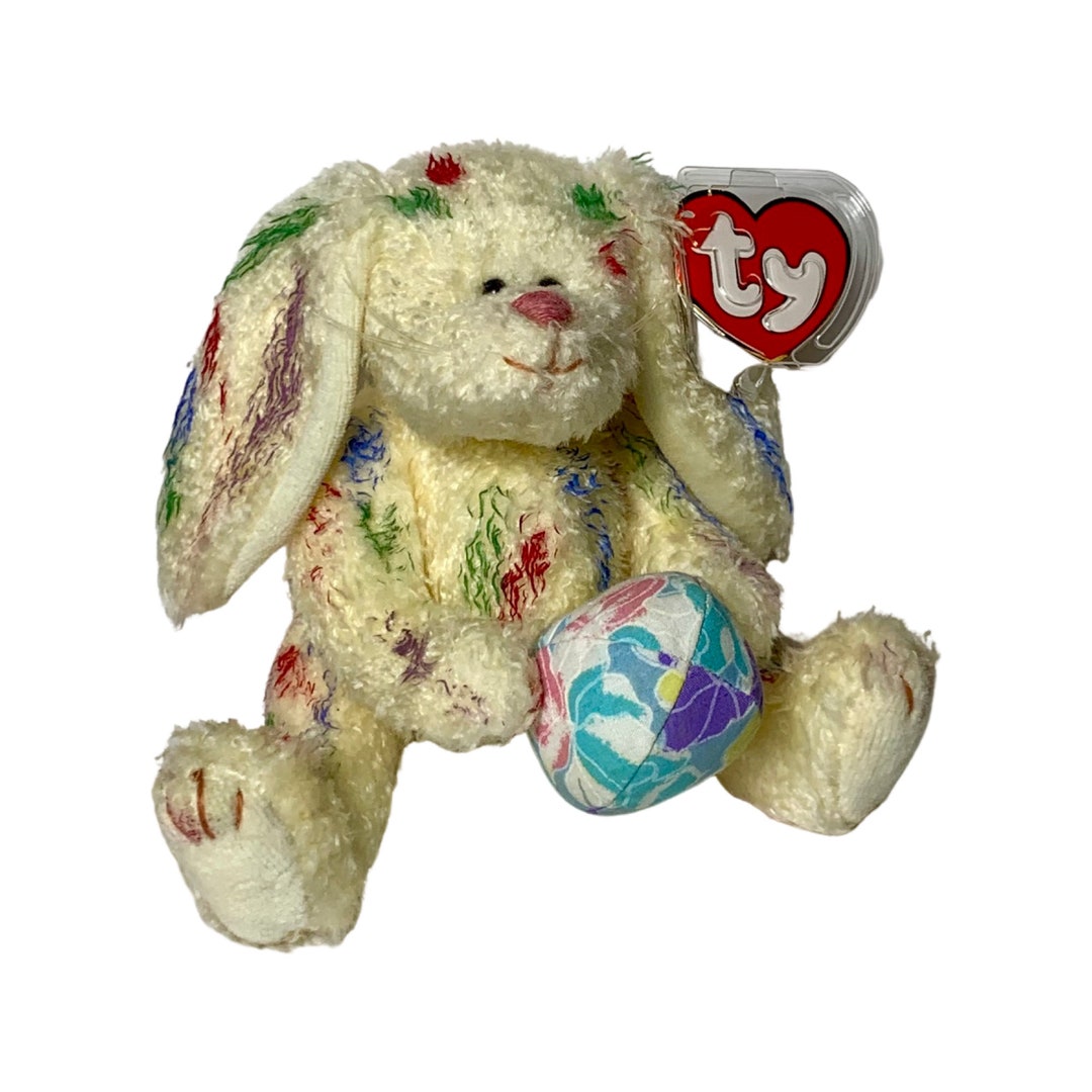 TY Beanie Baby: "georgia" the Rabbit Spring Easter Stuffed Plush, the ...