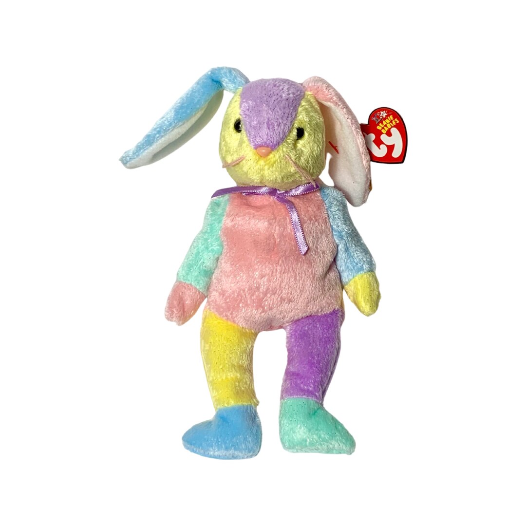 TY Beanie Baby: "dippy" the Rabbit Easter Spring Stuffed Plush, Color ...