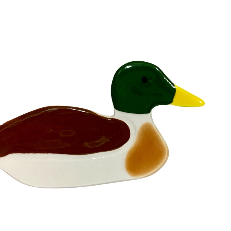 Mallard Duck Shaped Refrigerator Magnet, Duck Fridge Magnet, High Gloss ...