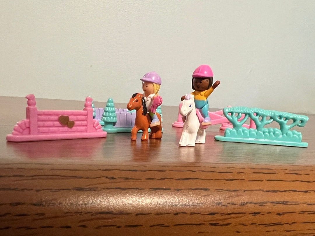 Polly Pocket Jumpin Fun Complete Horses 1994 - Etsy