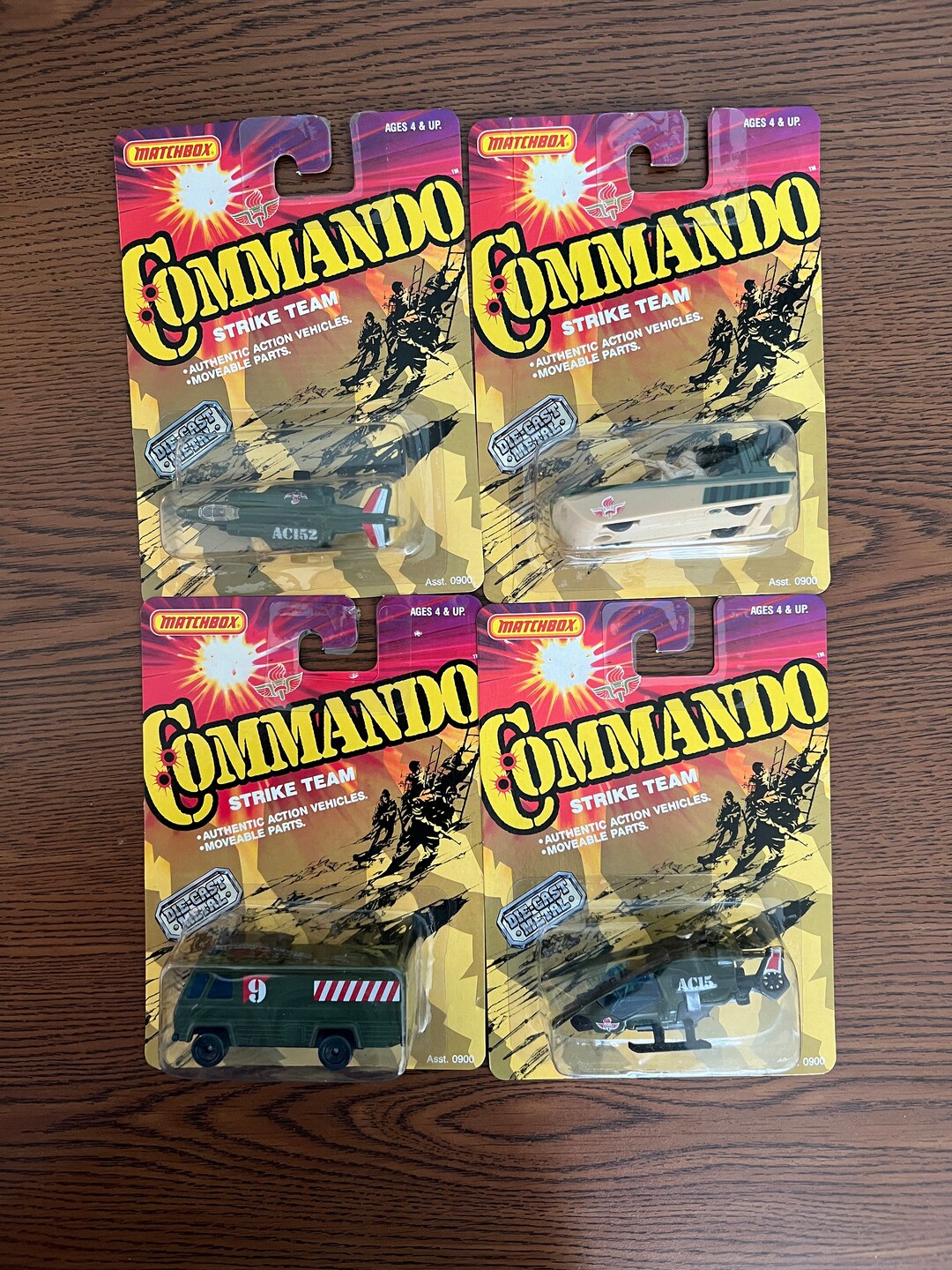 Matchbox Lot of Four Commando Strike Team Vehicles Vintage - Etsy