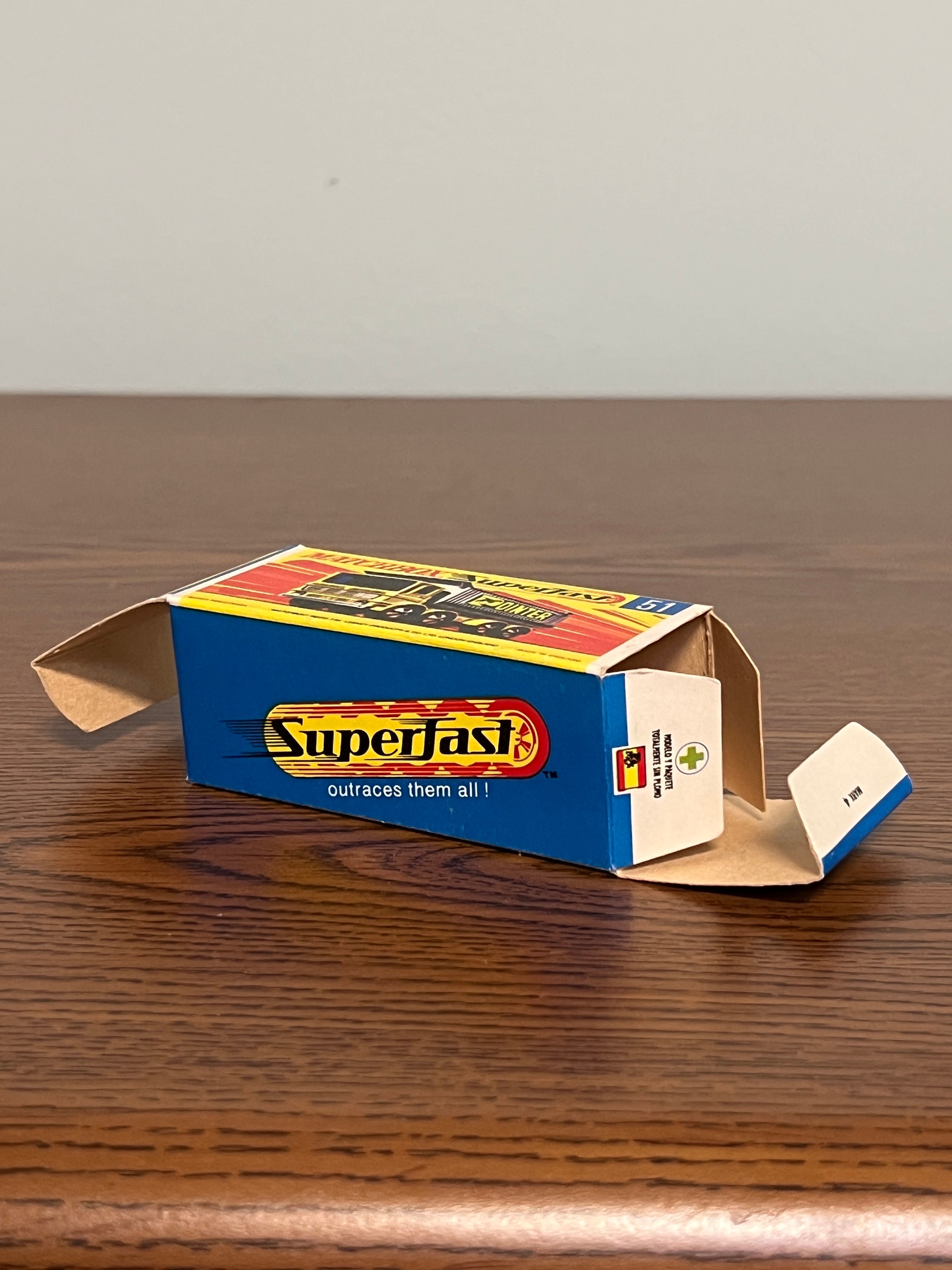 Matchbox Superfast 51 Bywheel Tipper Pointer With Box - Etsy