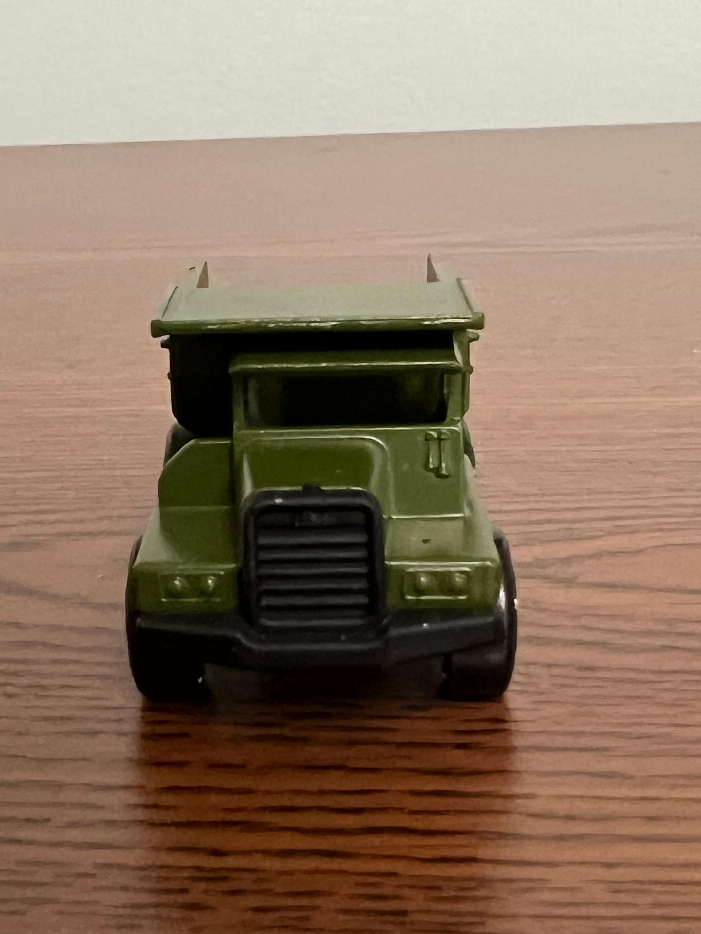 Matchbox Superfast 28 Mack Dump Truck Military Green With Box - Etsy