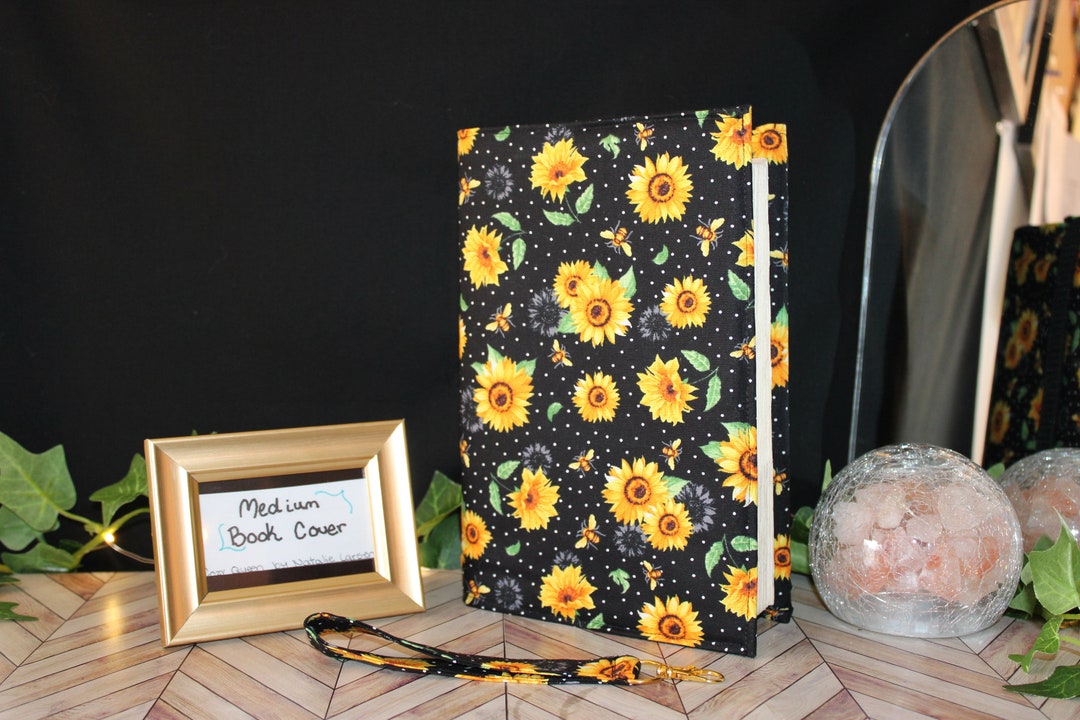 Sunflower Book Cover - Etsy