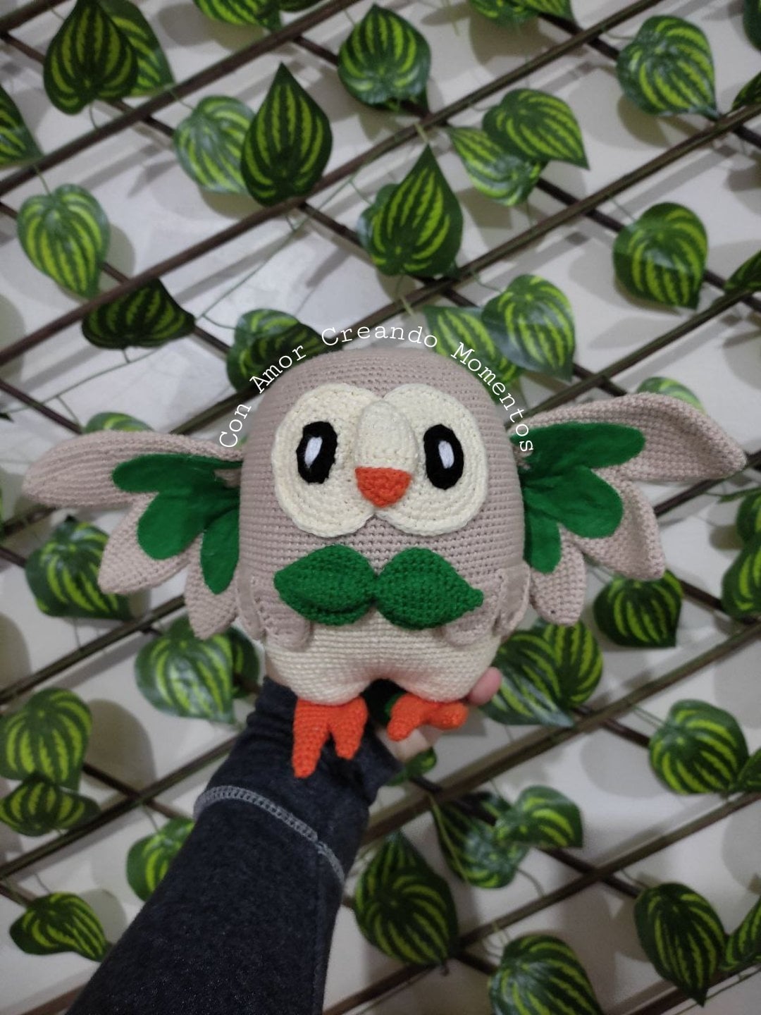 POKEMON ROWLET Crochet Pattern by Creating Moments With Love - Etsy