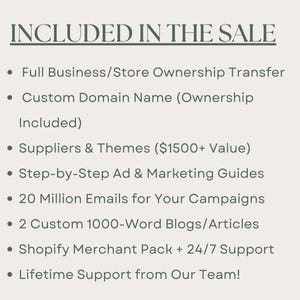 Shopify Full Store Setup I Free Domain, Free Theme, 200+ Winning ...
