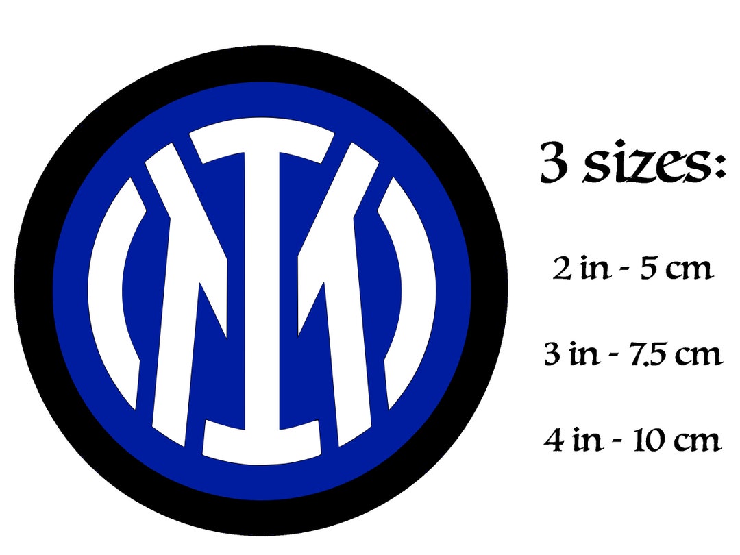 Embroidery Inter Milan Logo 3 Sizes .jef .pes .pdf - Etsy