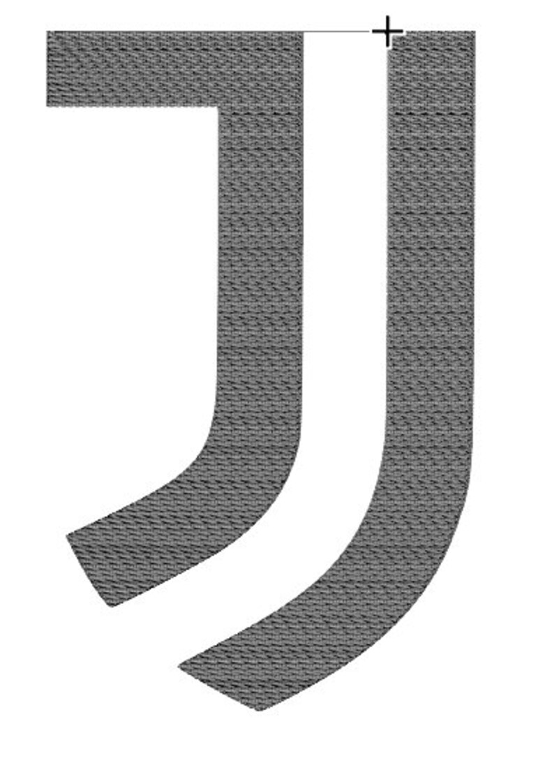 Embroidery File JUVENTUS LOGO PATCH .jef .pes - Etsy