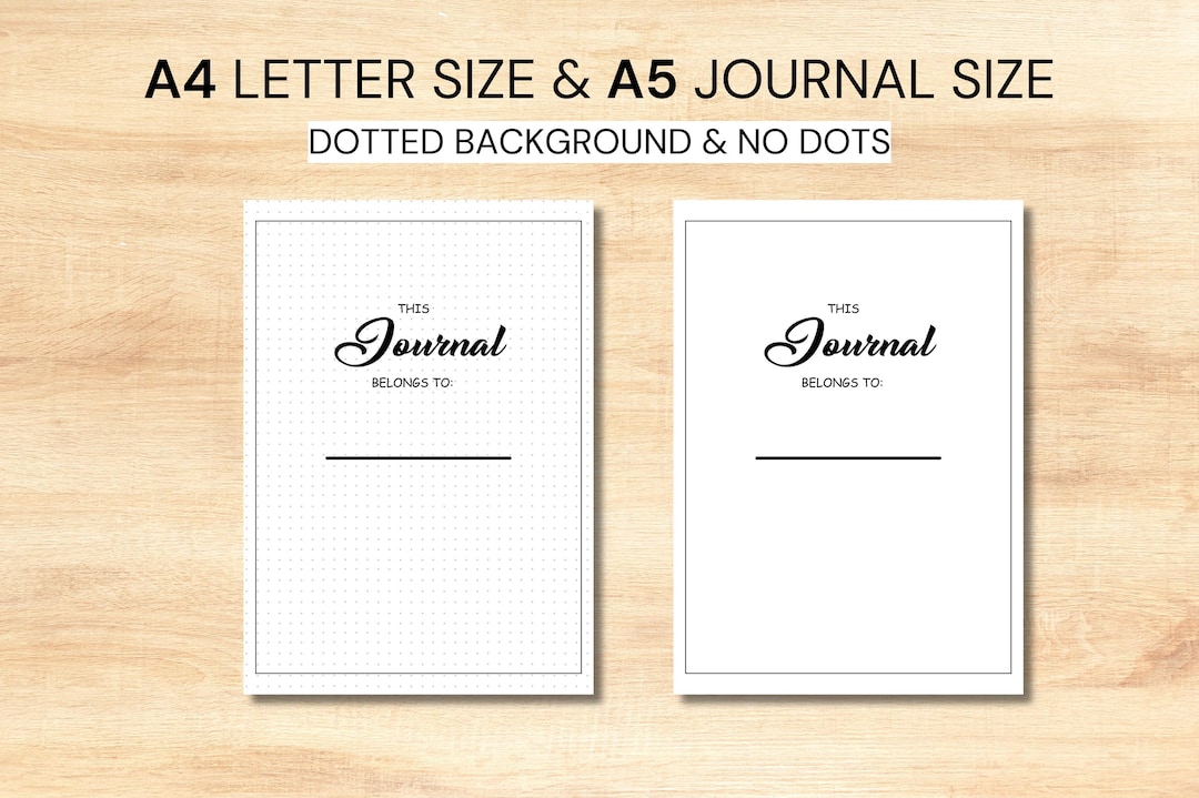 This Journal Belongs to PRINTABLE Journal Page Journal Title Page ...