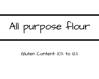 All Purpose Flour - Etsy