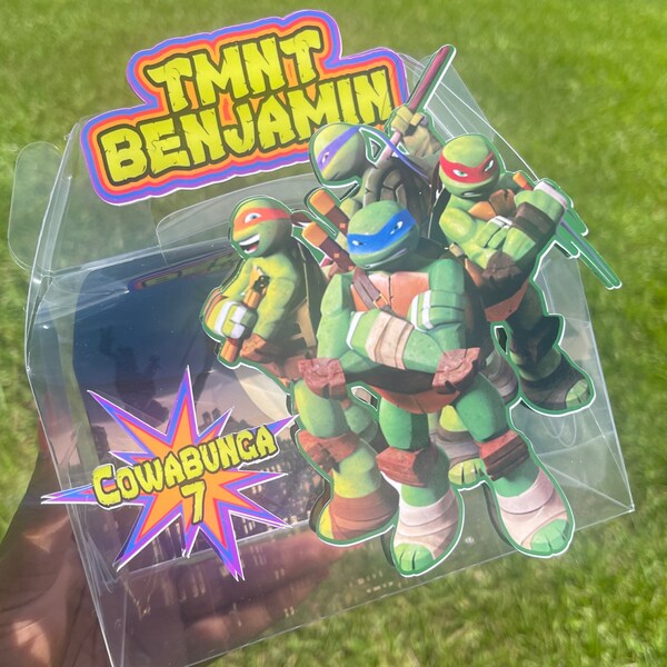 Ninja Turtle Labels - Etsy