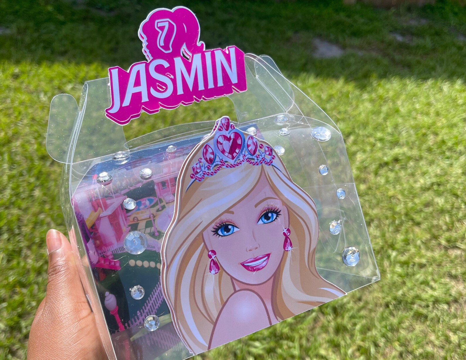 Barbie Box Clear Gable Treat Box Barbie - Etsy