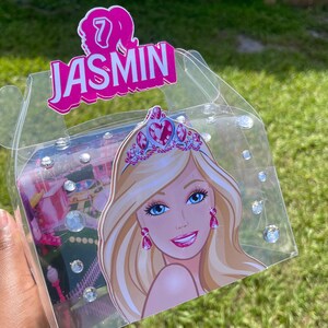 Barbie Box Clear Gable Treat Box Barbie - Etsy