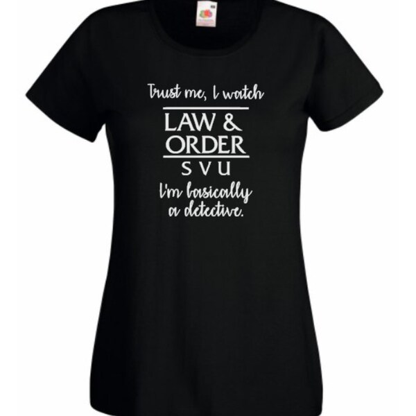 Law and Order Svu Shirt - Etsy