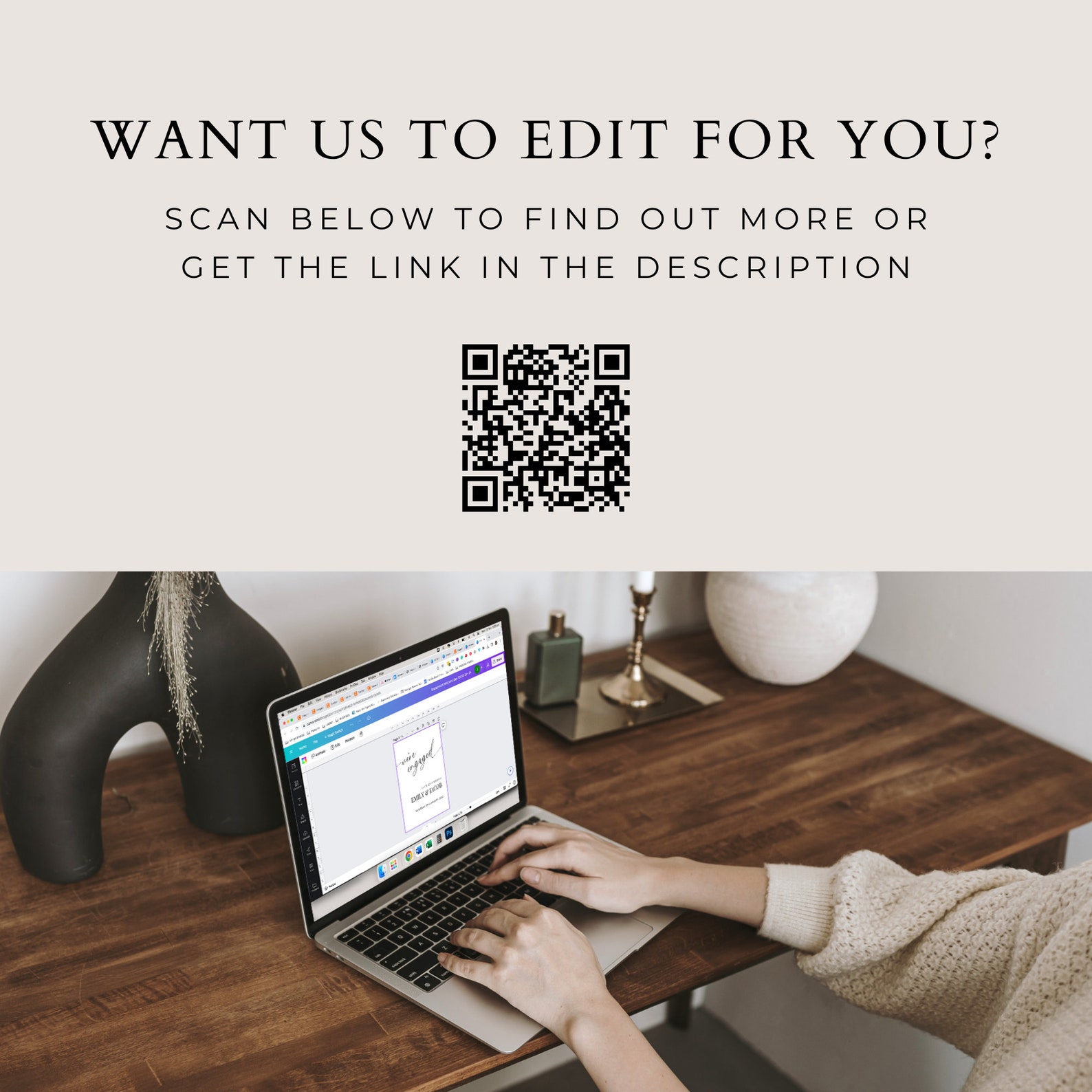 Wedding Registry QR Code Template Gift Registry QR Code Wedding Insert ...