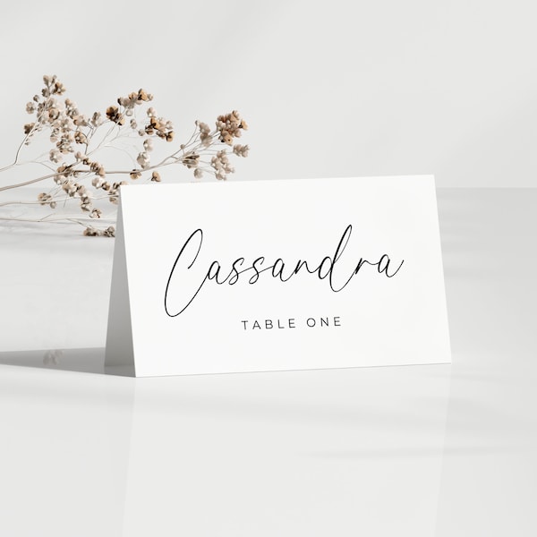 Rehearsal Name Place Cards - Etsy