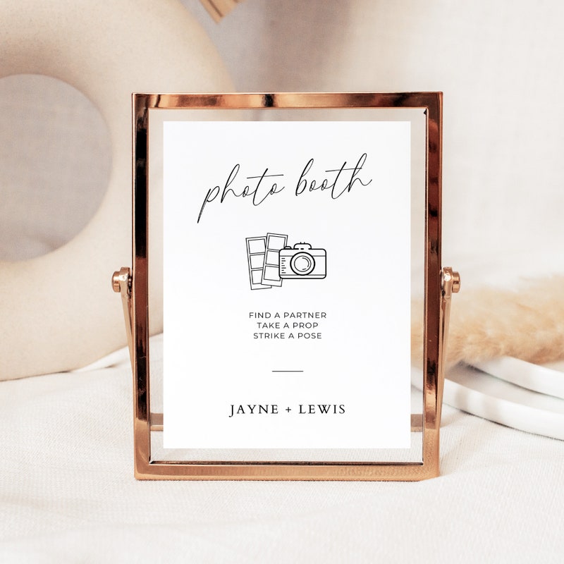 Custom Photo Booth Signs - Etsy
