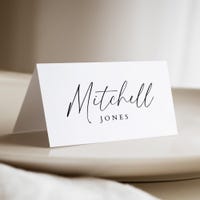 Table Card - Etsy
