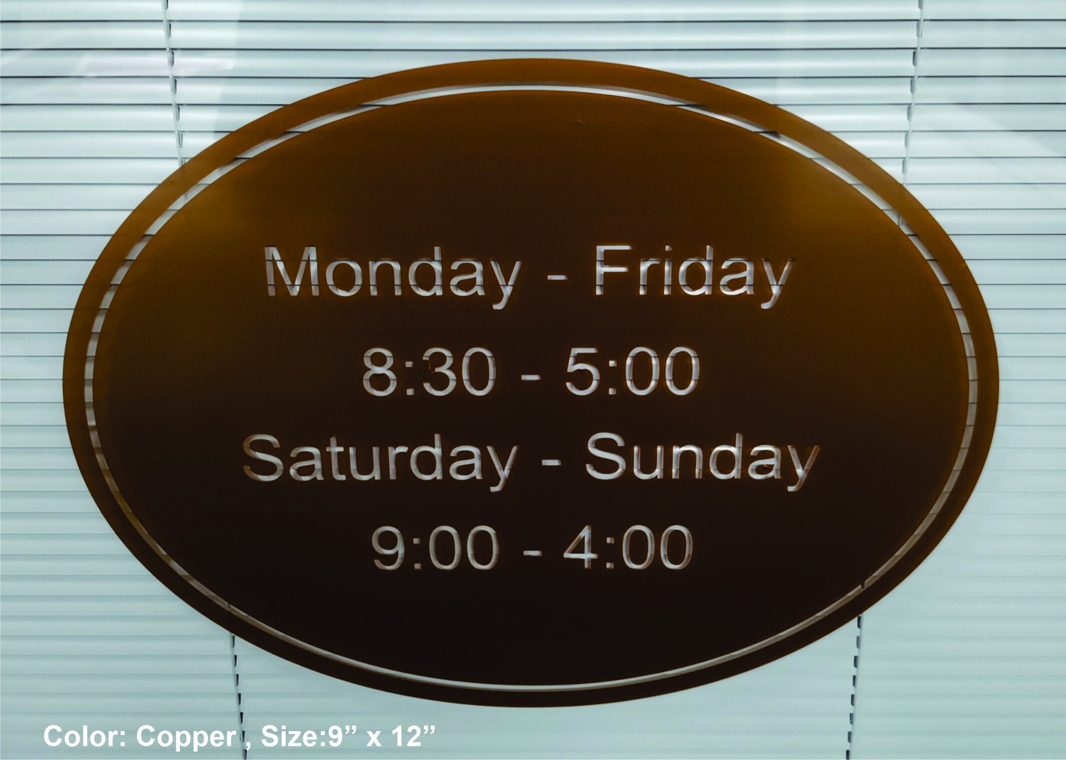 Store Hours, Business Hours, Vinyl Decal, Window Decal - Etsy
