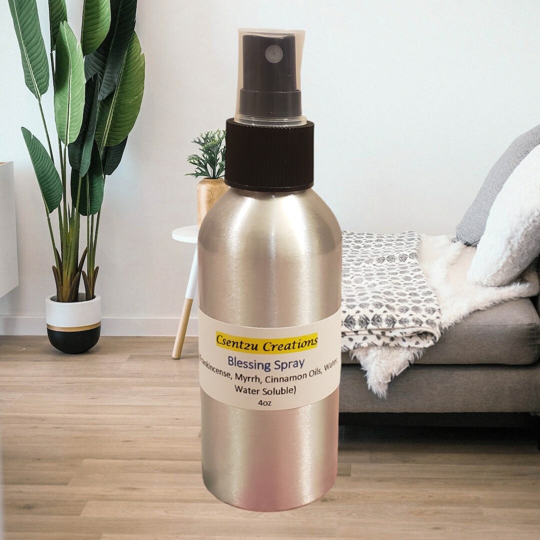 House Cleansing Blessing Spray: Frankincense, Myrrh & Cinnamon (4oz) - Etsy