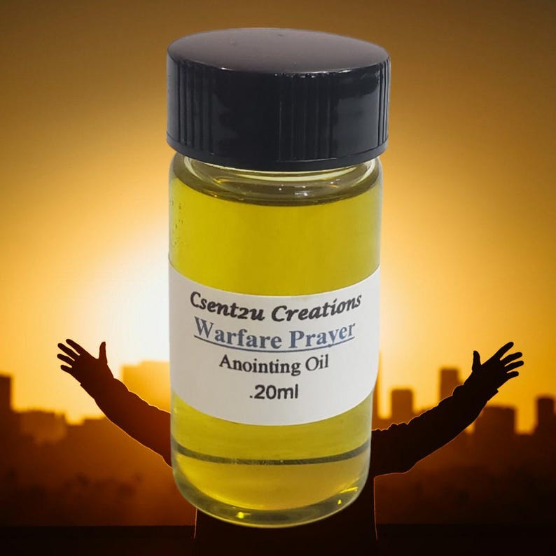 Warfare Prayer Anointing Oil. .20ml Glass Bottle. Ephesians 6 10–18 - Etsy