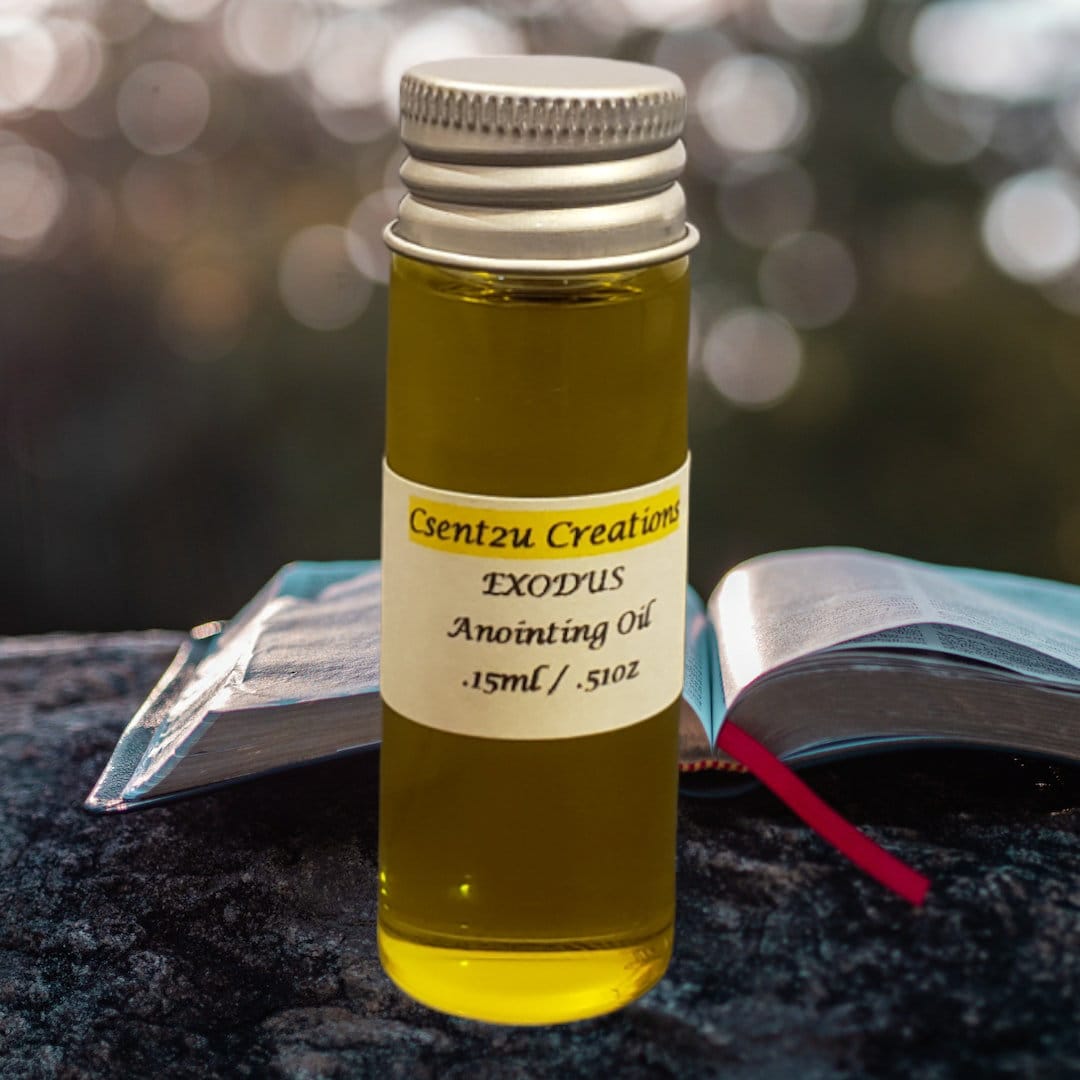 Anointing Oil: Exodus. (2) .15ml Glass Bottles. Exodus 30 22-25 - Etsy