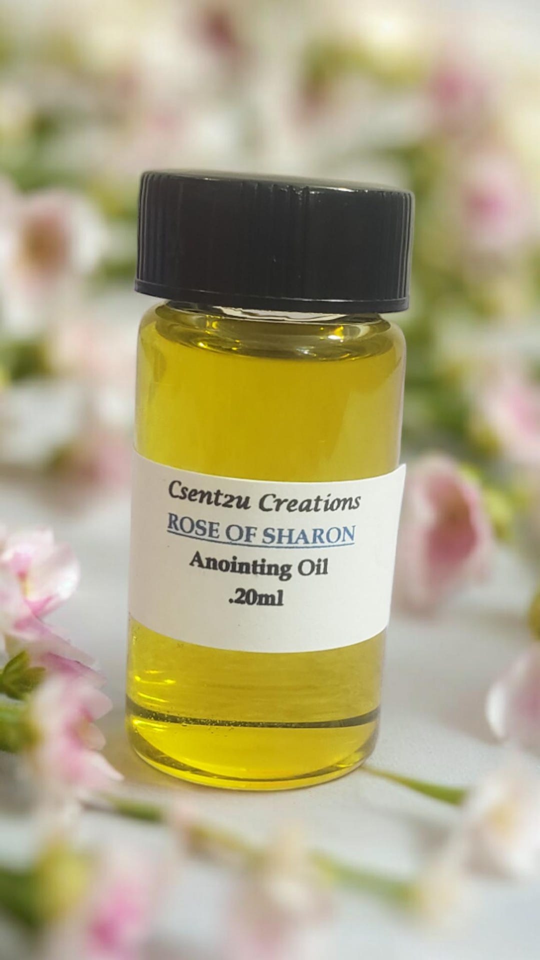 Rose of Sharon Anointing Oil .20ml Glass Bottle. - Etsy