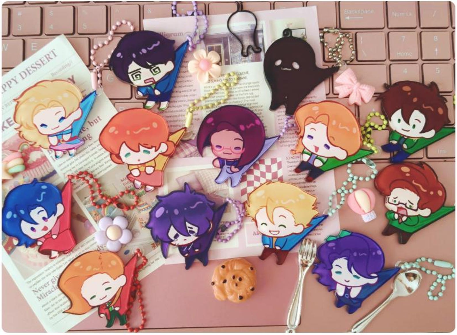 Stardew Valley Hanging Chibis | Keychains - Etsy