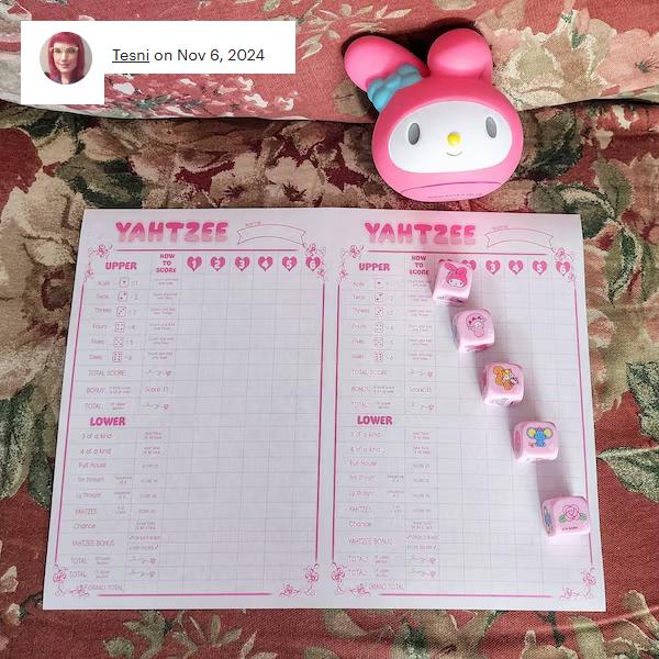 Pink Yahtzee Score Cards | Yahtzee Score Sheets, Yahtzee Score Pad ...