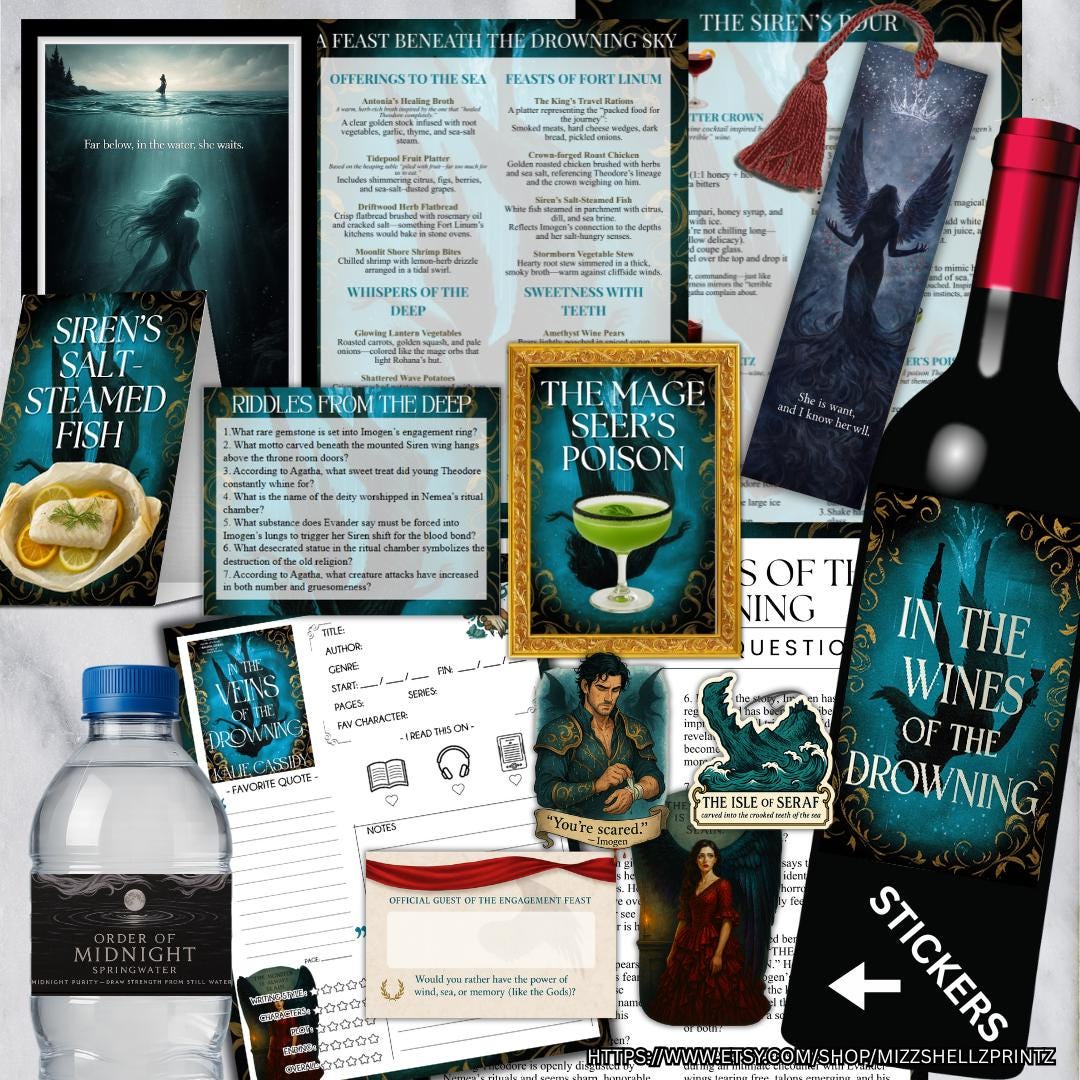 In the Veins of the Drowning | the Siren Mage #1 | Book Club Kit ...