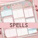 Pastel Dream Dnd Printable Character Sheet, RPG Character Sheet, Dnd 5e ...
