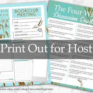 Custom Made Book Club Kit | Book Club Kit | Canva Edible | Booktok ...