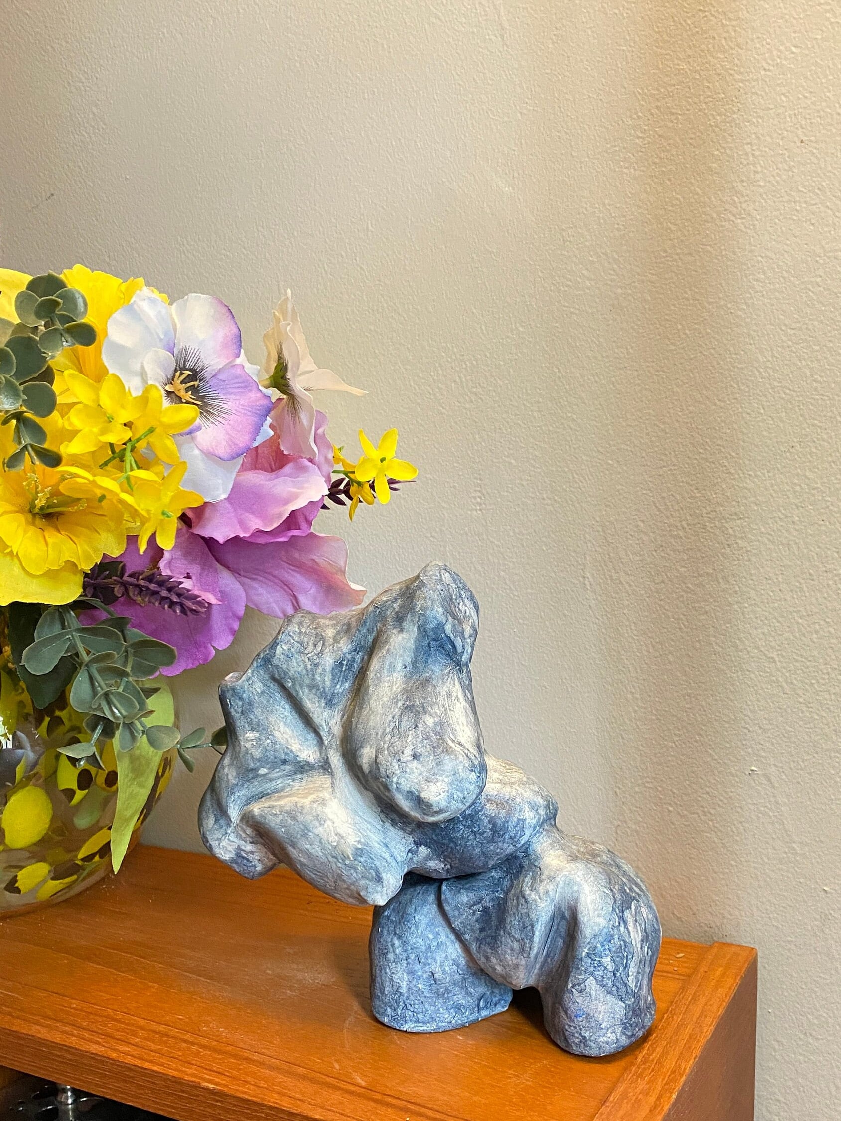 Hand Sculpted Decorative Ceramic Torso - Etsy