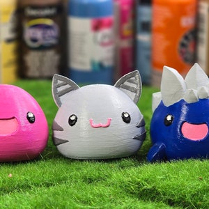 Slime Rancher- 6 Slime Figures From the Dry Reef - Etsy