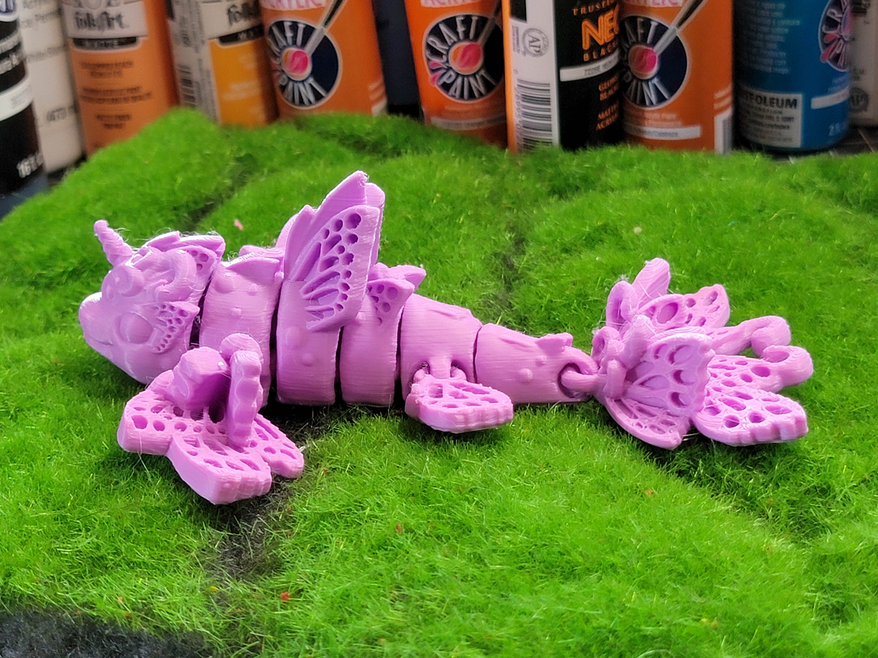 Articulated 3D Printed Flutterfin Butterfly Dolphin Figure - Etsy