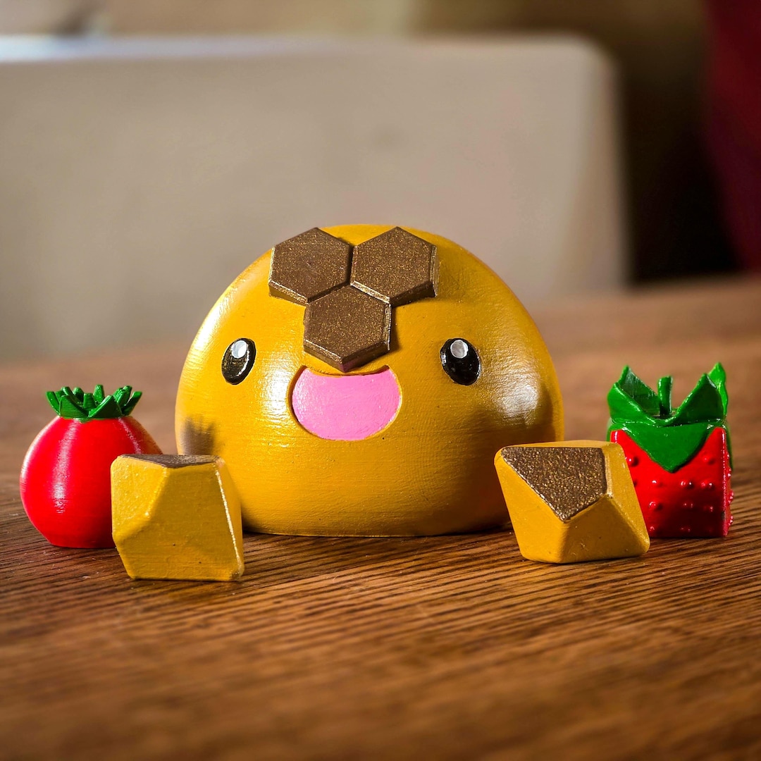 3D Printed Big Individual Slimes From Slime Rancher- Hand Painted Slime ...