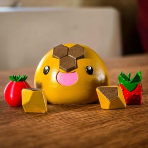 3D Printed Big Individual Slimes From Slime Rancher-hand Painted ...