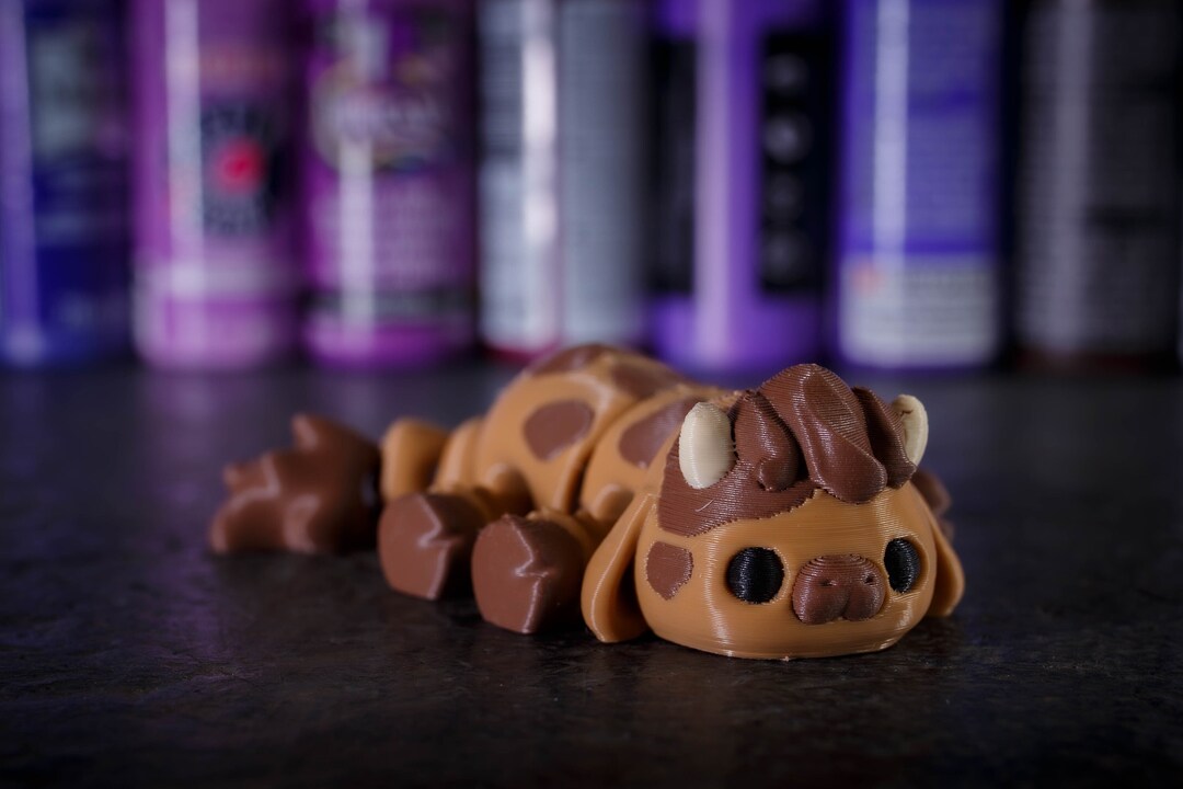 Articulated Cow Fidget Figure 3D Printed - Etsy